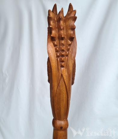 WINDALF Wikinger Wanderstab Drache NEPOMUK 180 cm Mittelalter ...